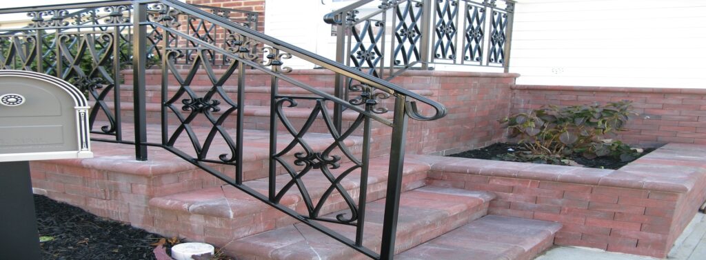 Wrought Iron Pipe Railings - Nassau & Suffolk, Long Island, NY
